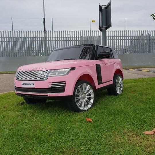 Range Rover HSE 24v 4wd Mp4 2 seater kids ride on car - Pink| Kidscarshop